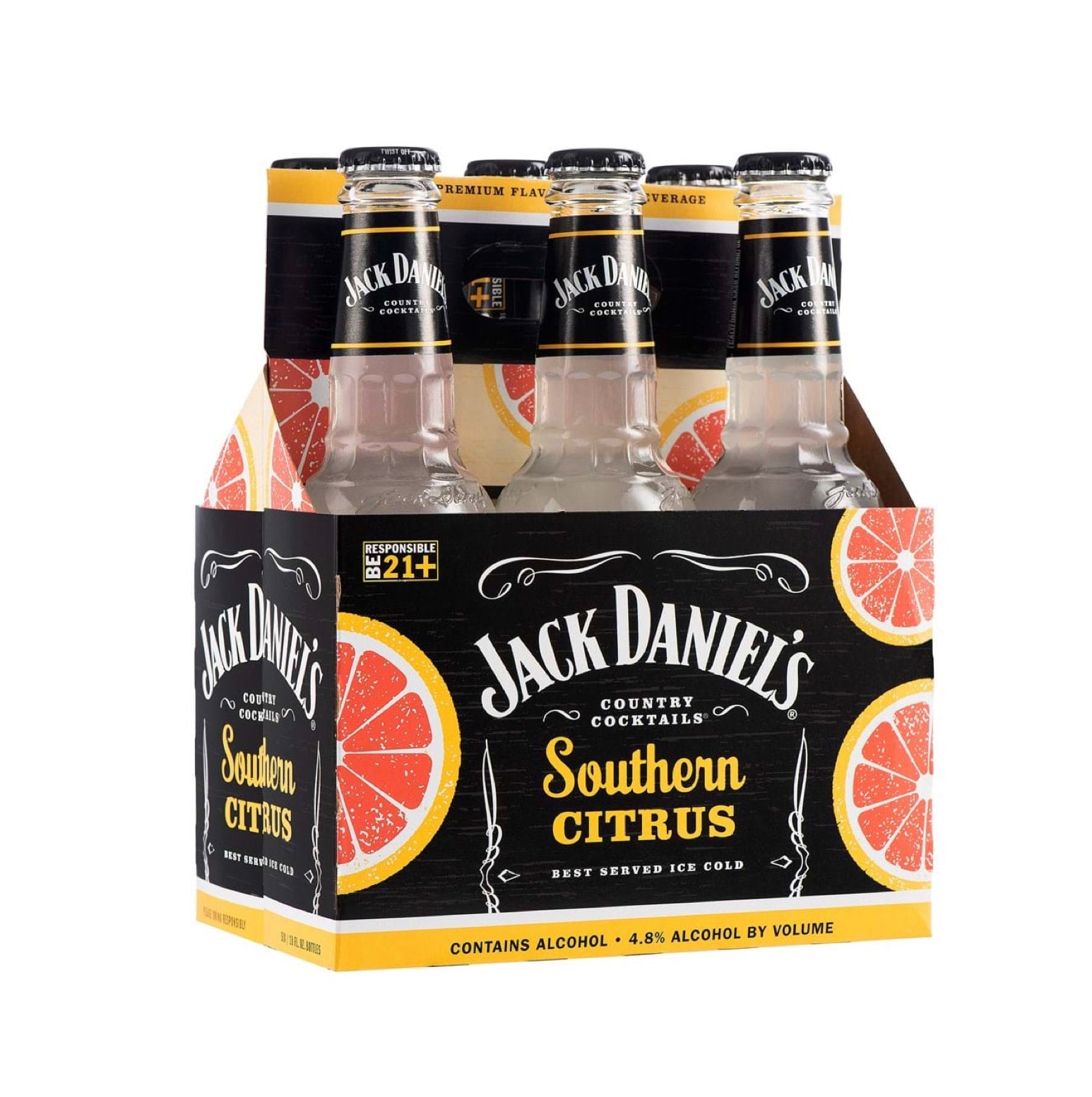 Jack Daniel's Country Cocktails Southern Citrus 6 Pack Bottle | The ...