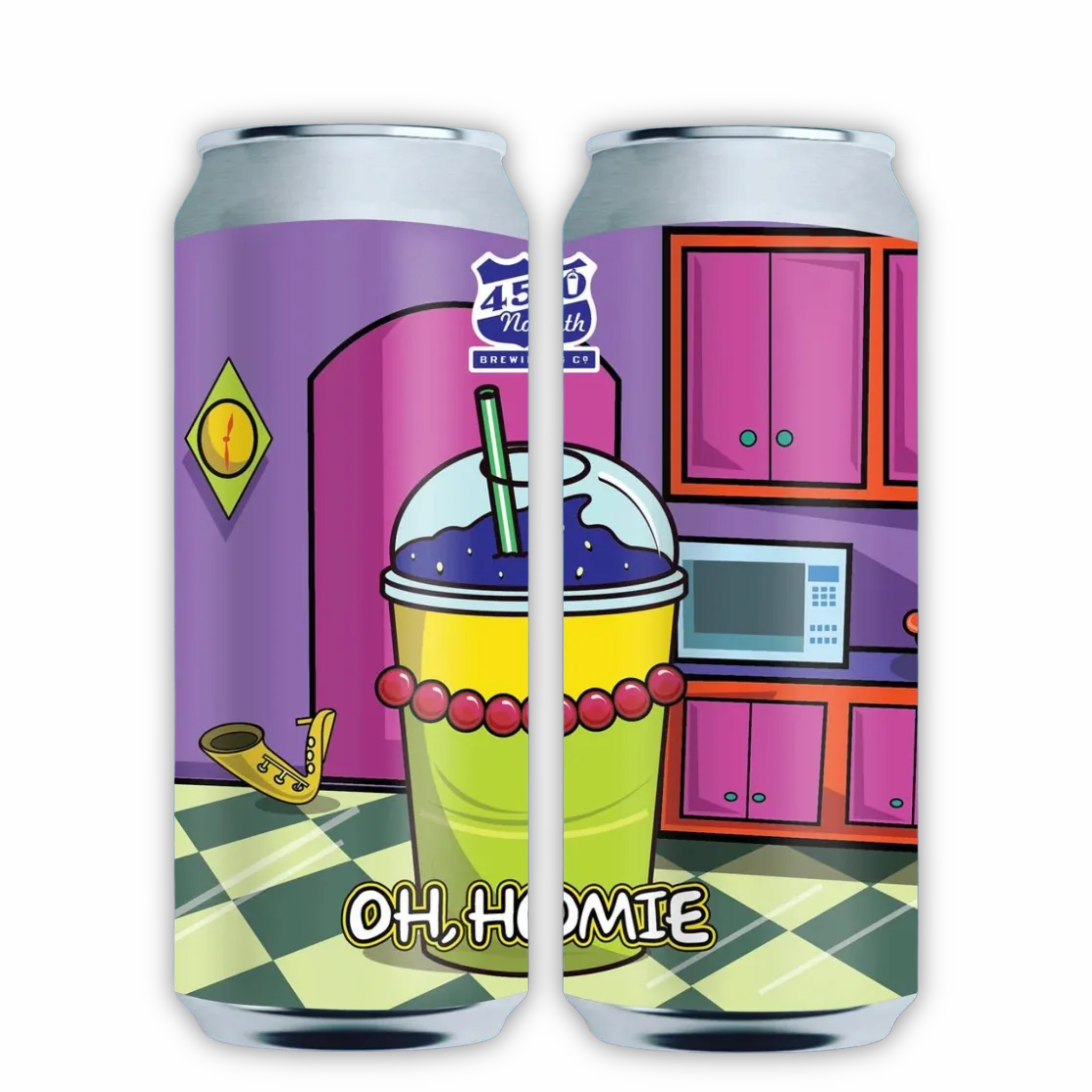 450 North Brewing Oh, Homie Slushy XL Smoothie Sour Single Can | The ...