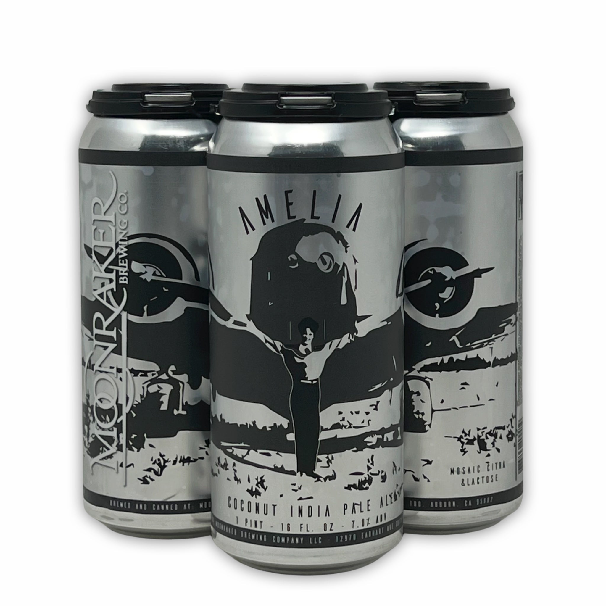 Moonraker Brewing Amelia Coconut IPA 4 Pack Cans | The Bottle Shoppe | It's About The Craft