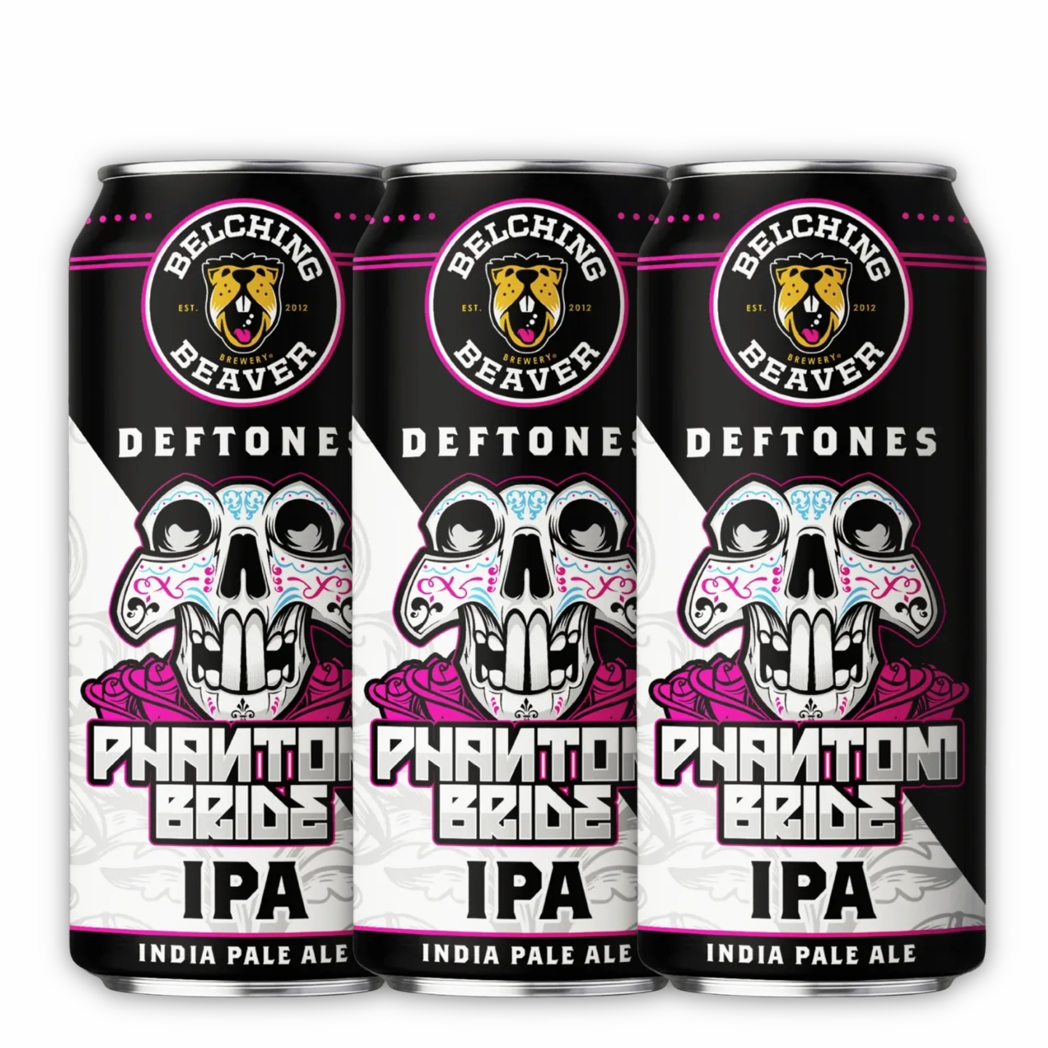 Belching Beaver Brewery Deftones Phantom Bride IPA 6 Pack 16oz Can ...