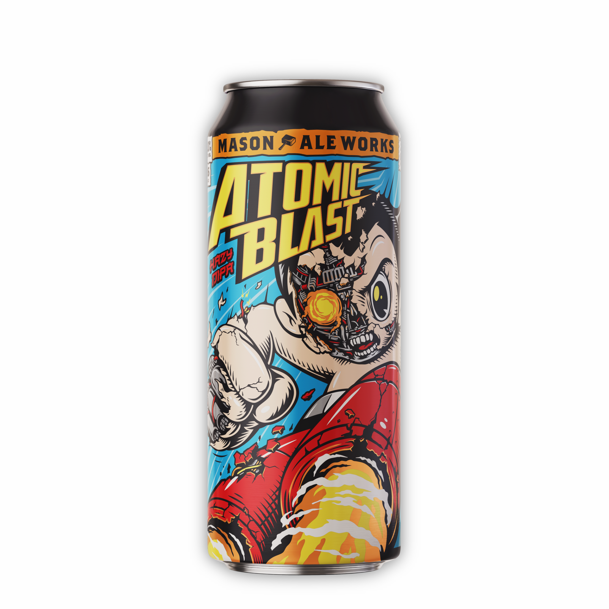 Mason Ale Works Atomic Blast Hazy Double IPA Single Can | The Bottle ...