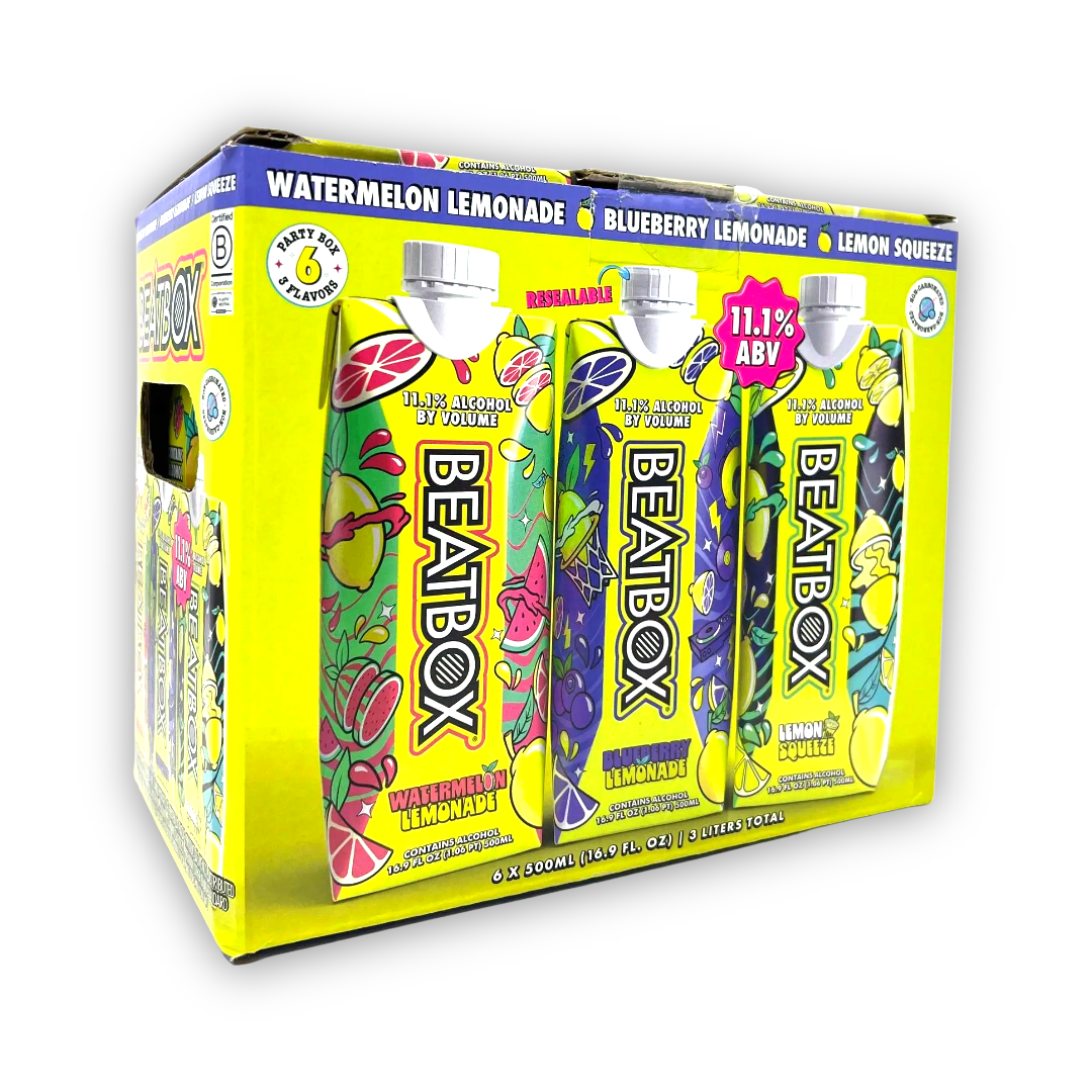Beatbox Party Punch Lemonade Variety Party Box 6 Pack | The Bottle ...