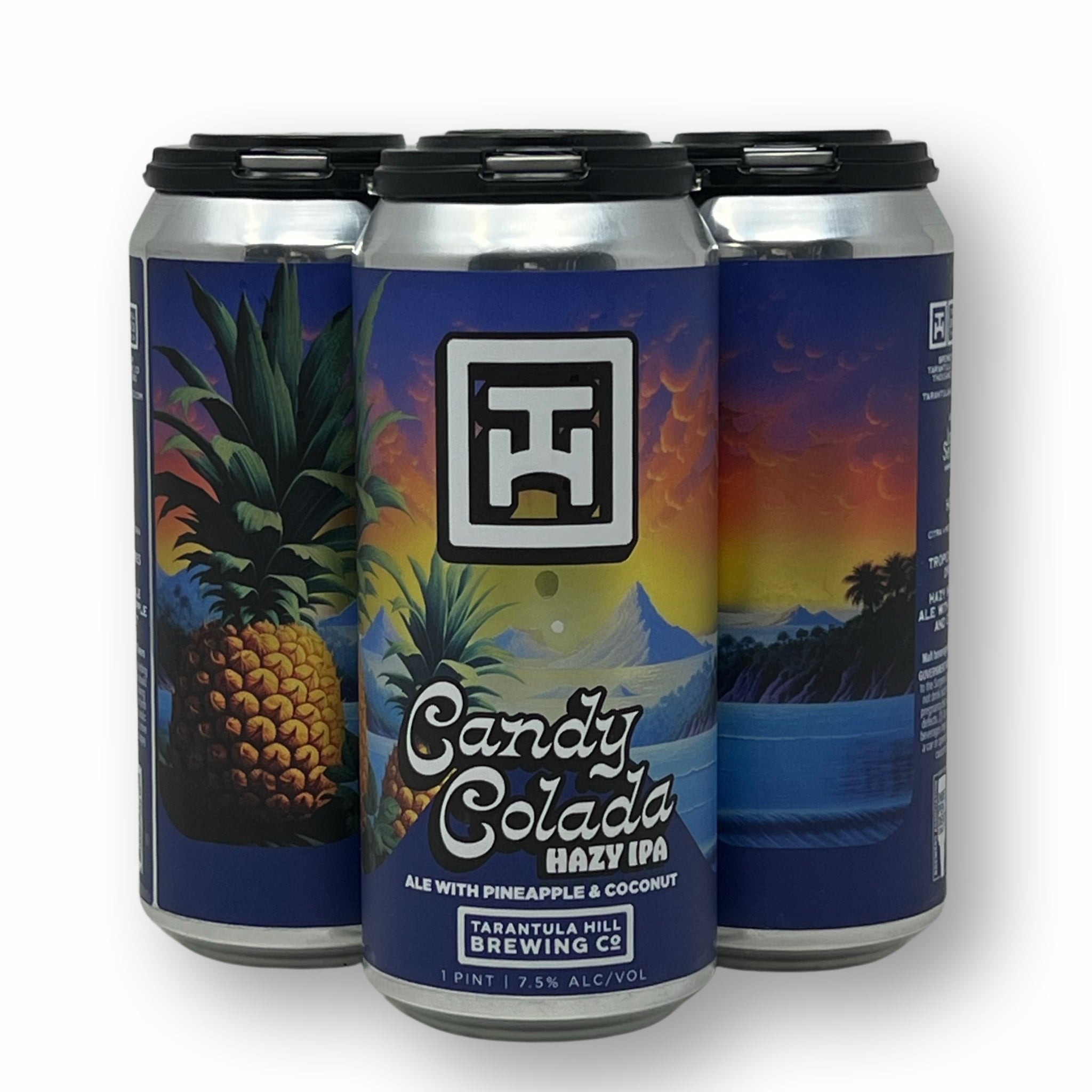 Tarantula Hill Brewing Candy Colada Hazy IPA w/ Pineapple & Coconut 4 ...