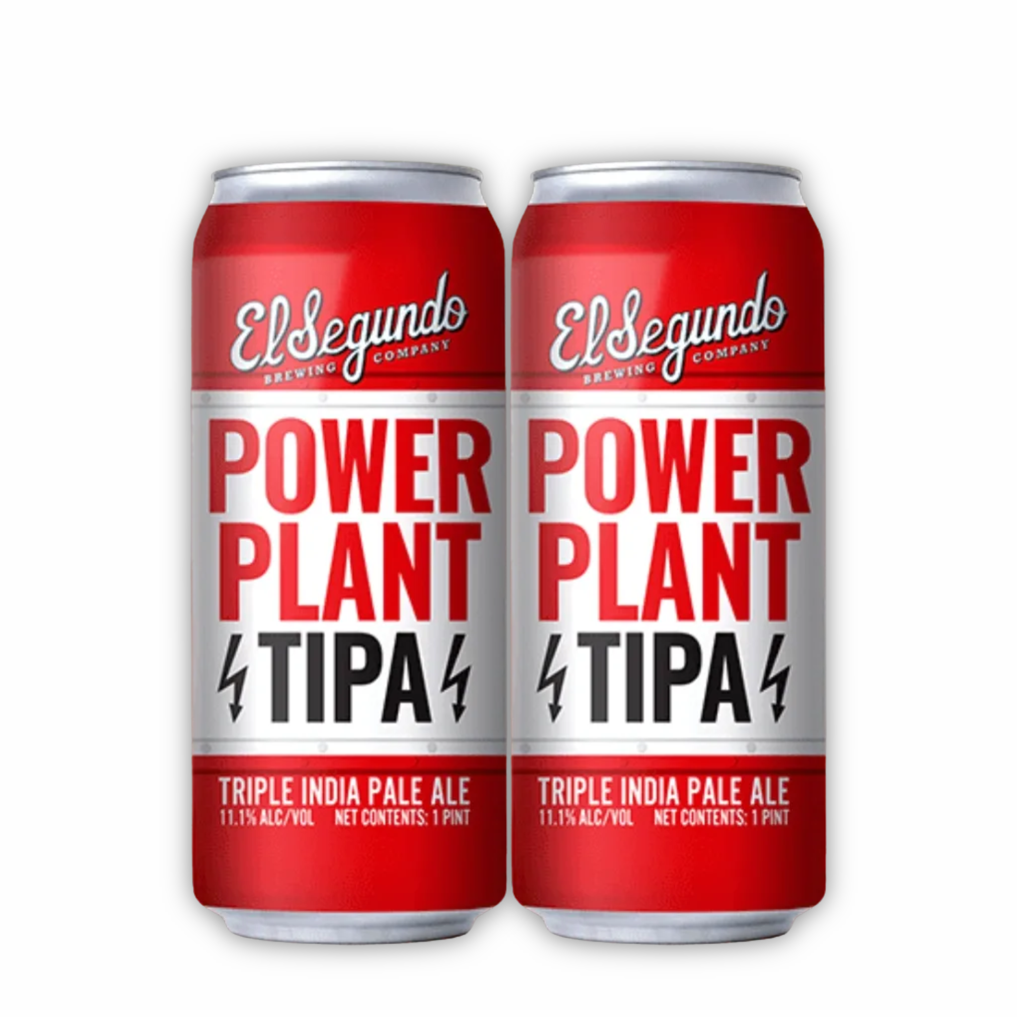 El Segundo Brewing Power Plant West Coast Triple IPA 4 Pack Cans The